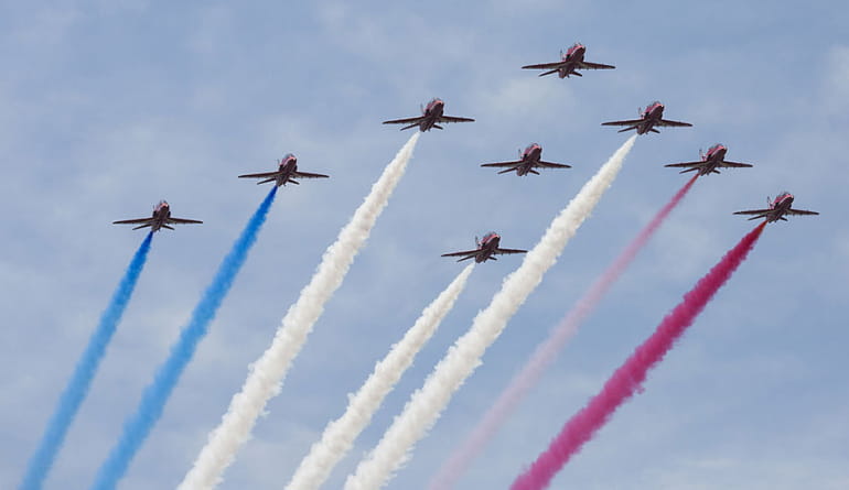 The Red Arrows: a history | Boundless by CSMA